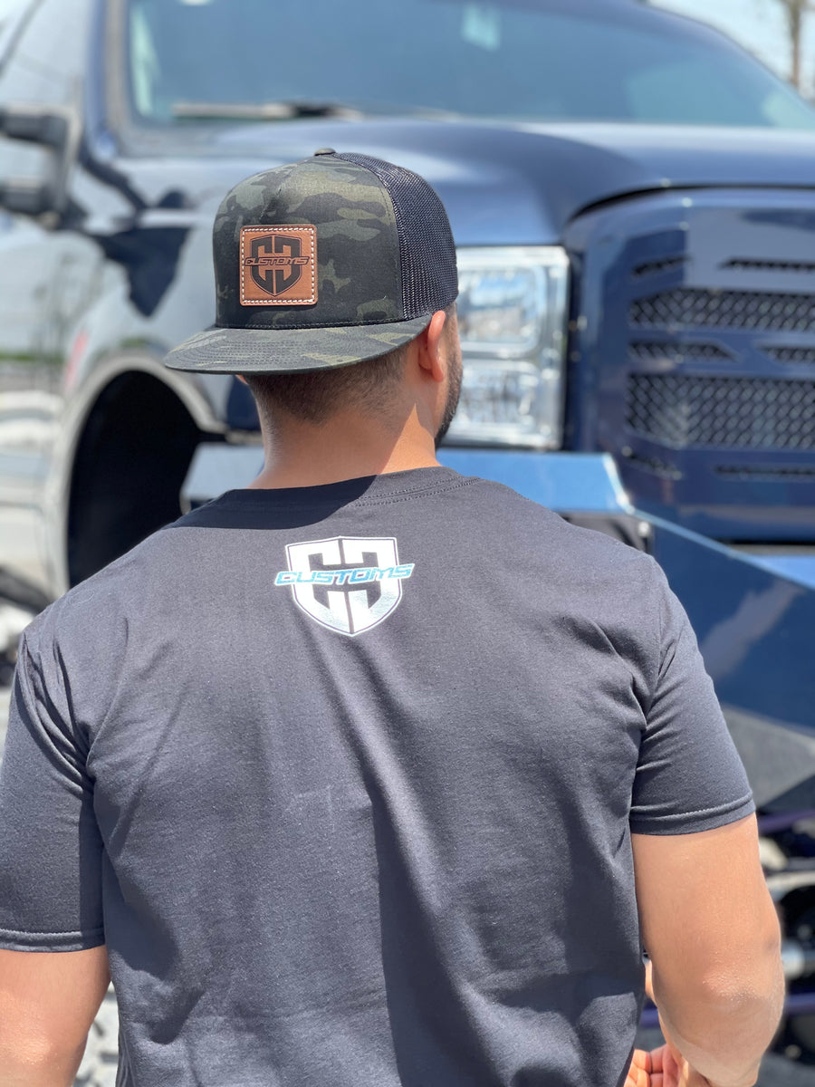 Square Leather Patch Hats Flatbill – The CC Customs